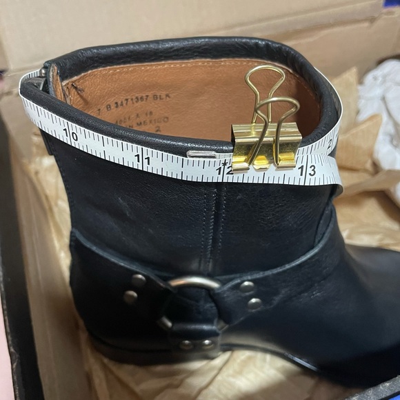 Frye | Shoes | Frye Phillip Harness Black Boots | Poshmark